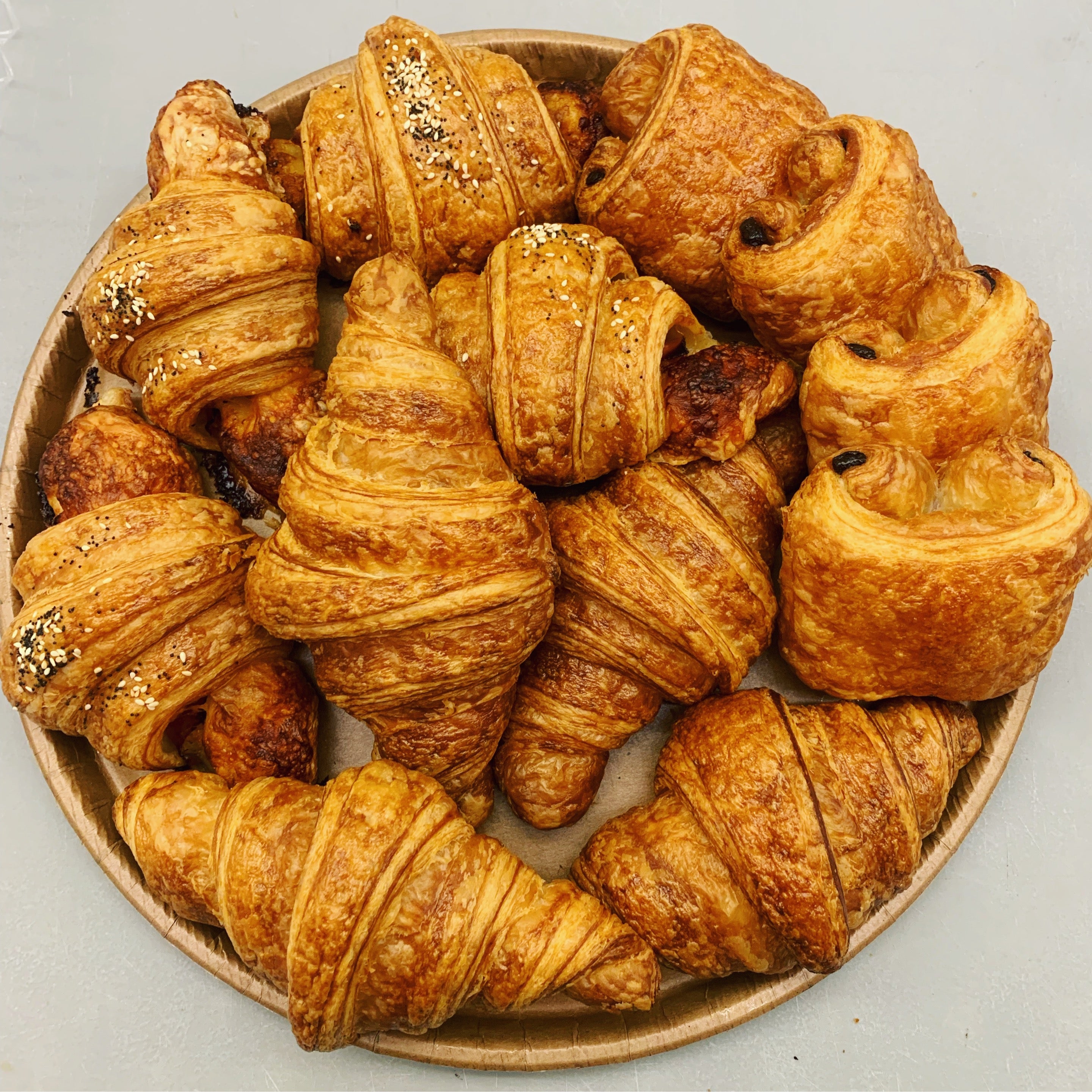 Croissant Sampler Platter Large | herb & honey bakery